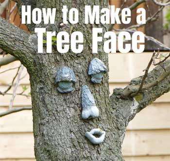How to Make a Tree Face in 2 Easy Steps...